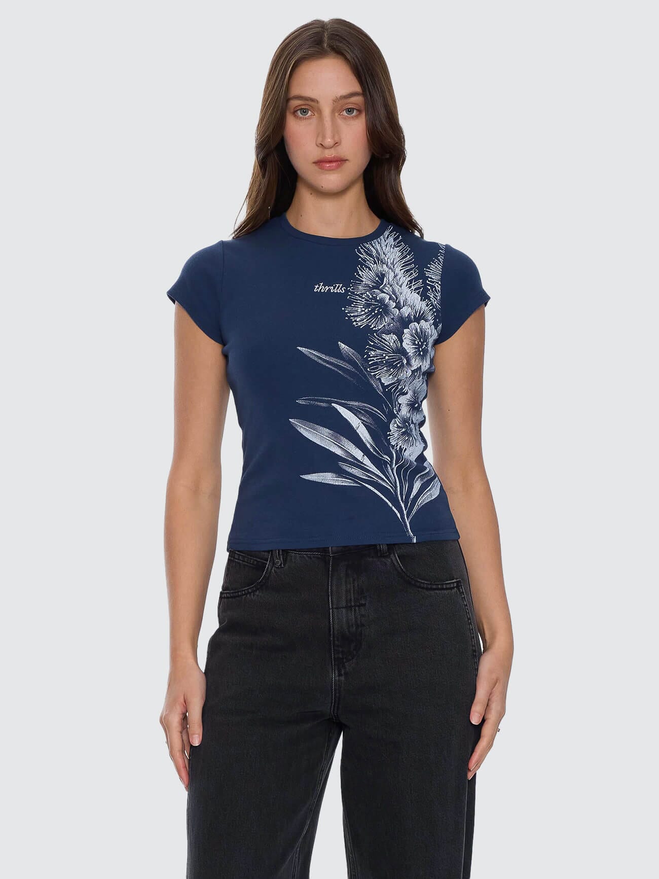 Boundless Club Tee - Insignia Blue | Thrills Co.