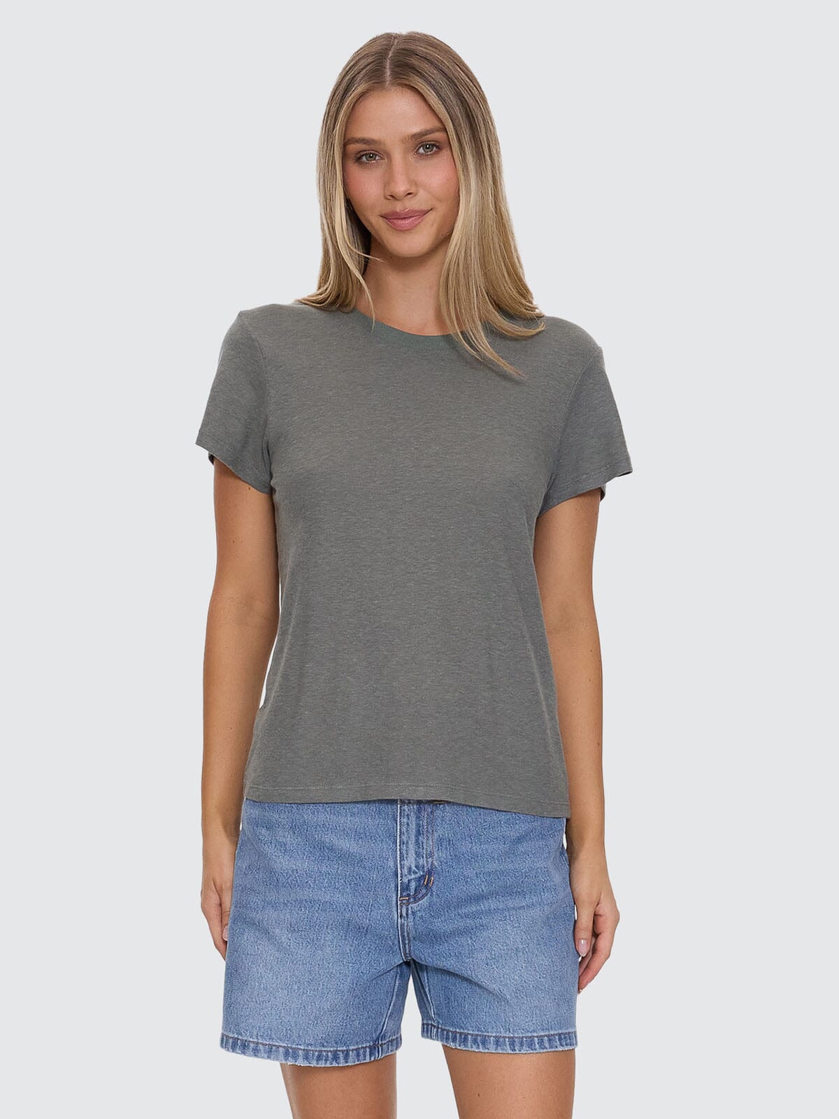 Hemp Everyday Tee in Green | Thrills Co.