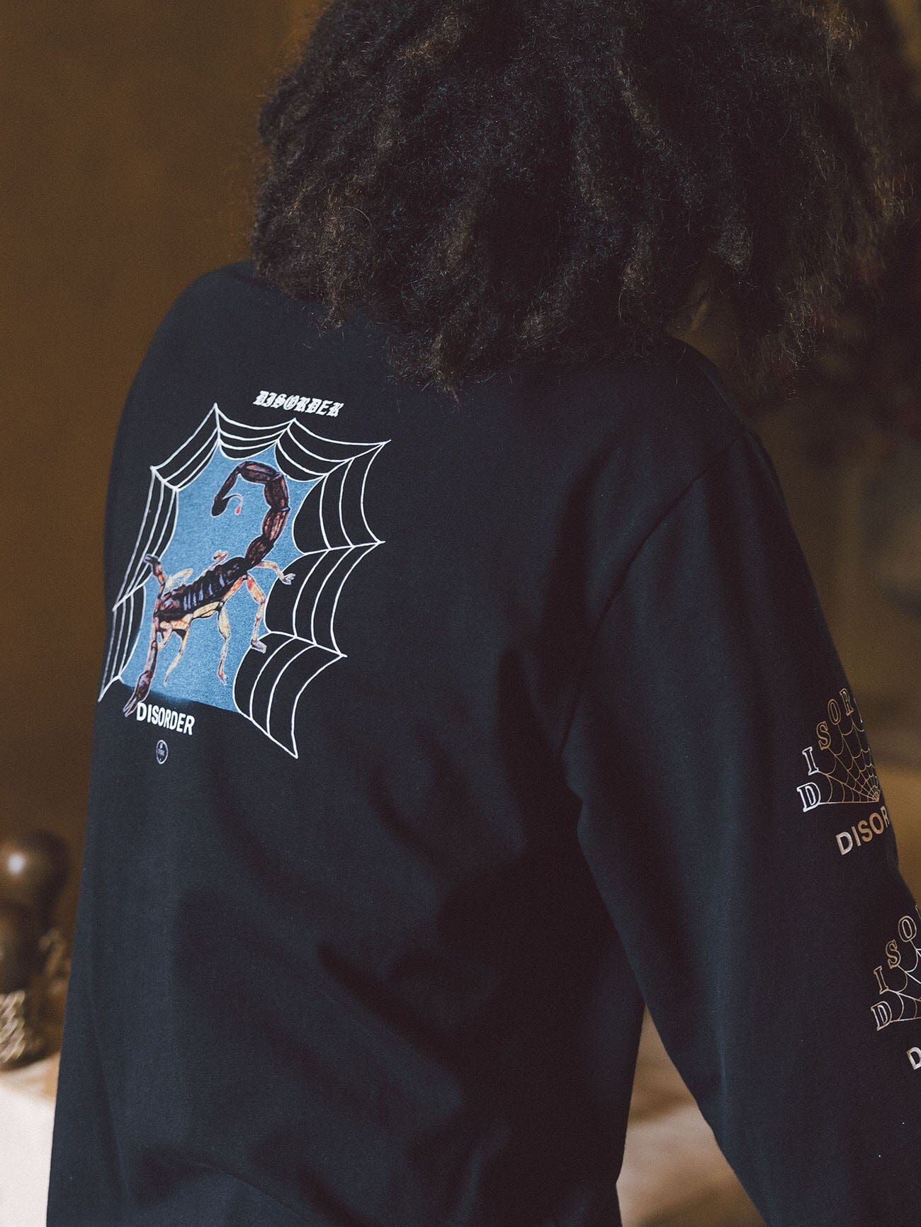 Disorder Disorder Merch Fit Long Sleeve Tee - Black | Thrills Co ...