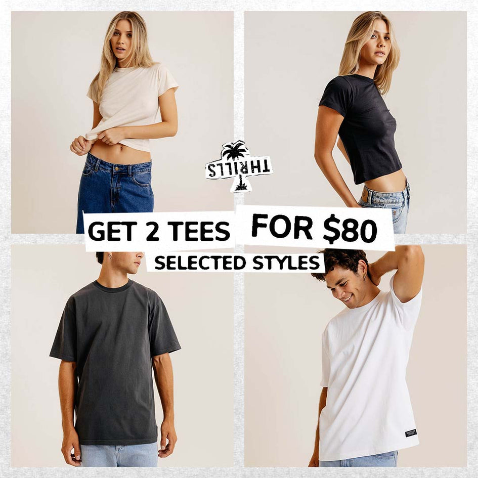 Cortex Merch Fit Tee - Heritage White | Thrills Co. | Thrills Co.