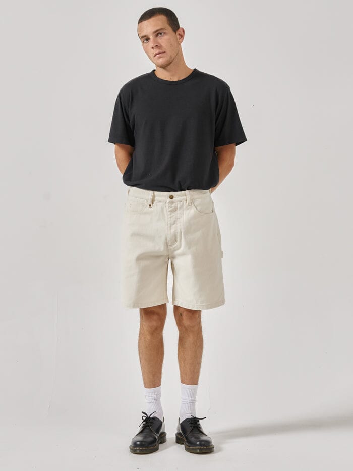Slacker Denim Short - Heritage White | Thrills Co. | Thrills Co.