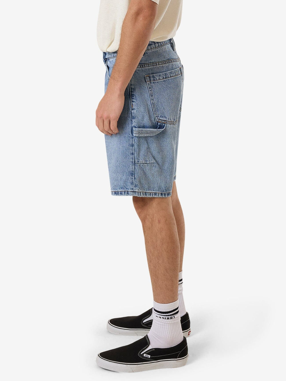 Slacker Denim Short in Blue | | Thrills Co.
