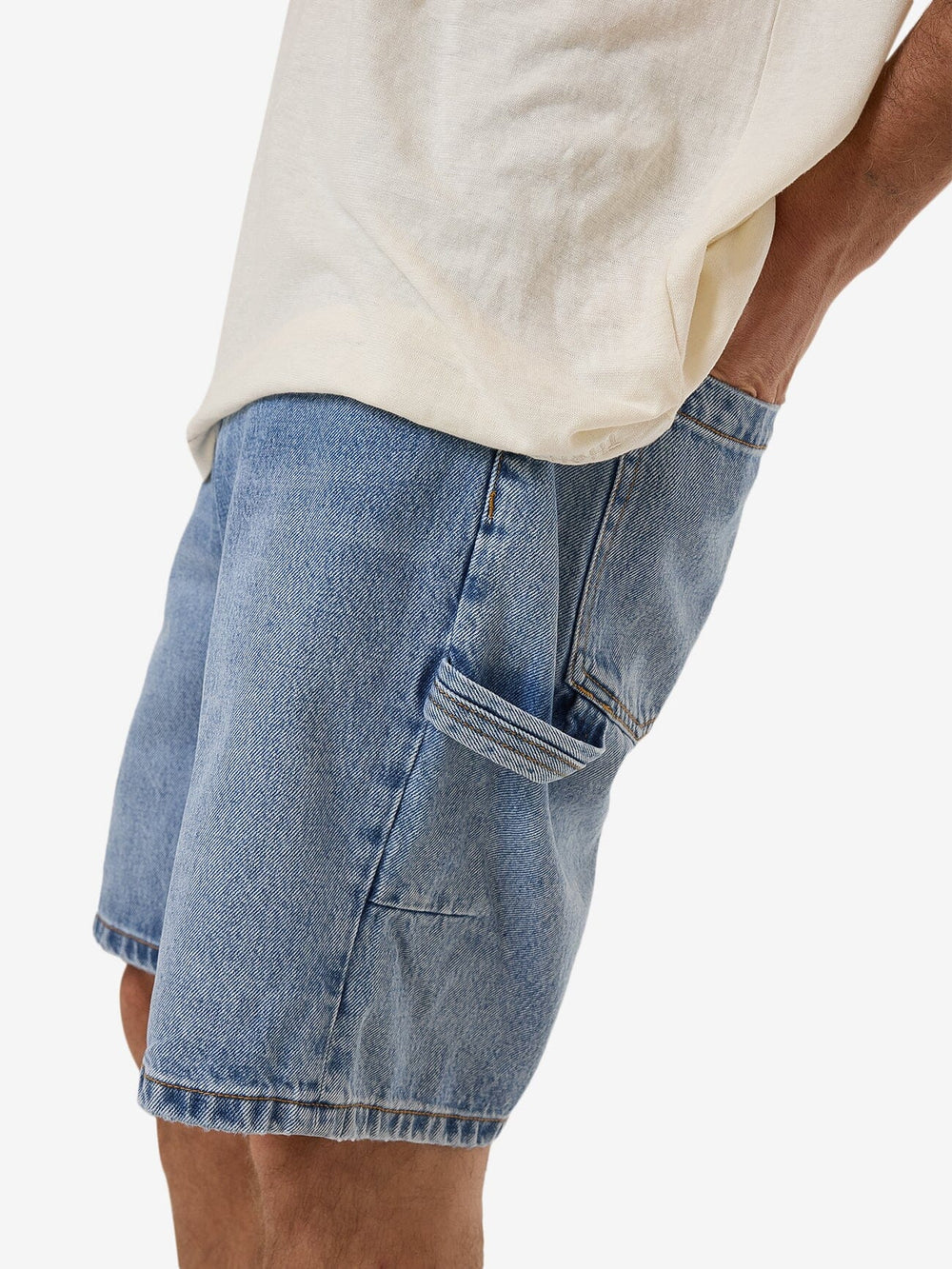 Slacker Denim Short in Blue | | Thrills Co.