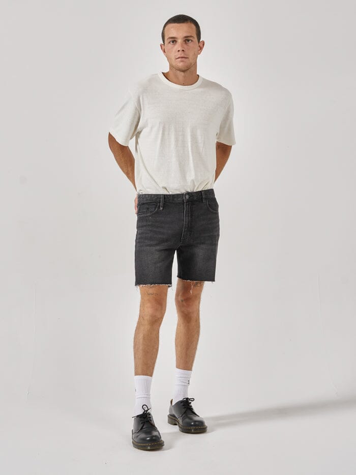 Mandude Denim Short - Smoke Black | Thrills Co. | Thrills Co.