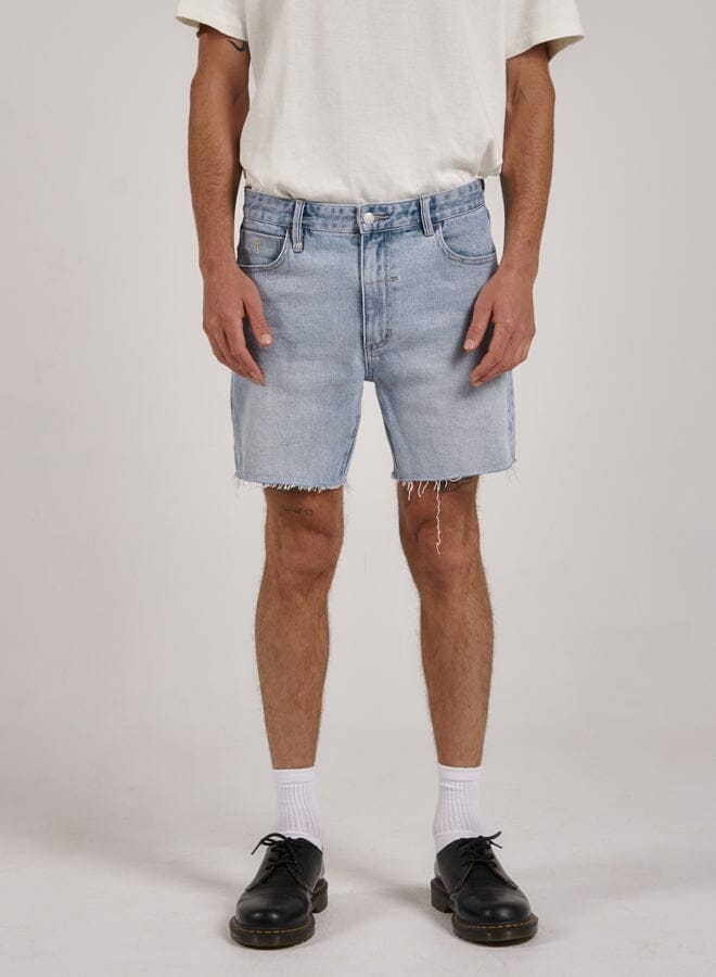 Mandude Denim Short - Ash Blue | Thrills Co. | Thrills Co.