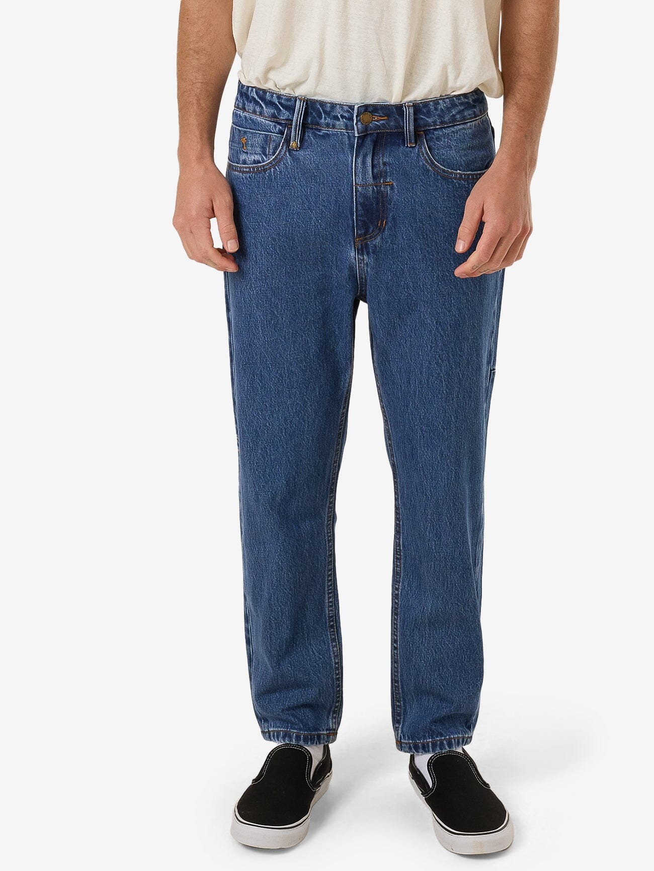 Chopped Denim Jean in Blue | | Thrills Co.