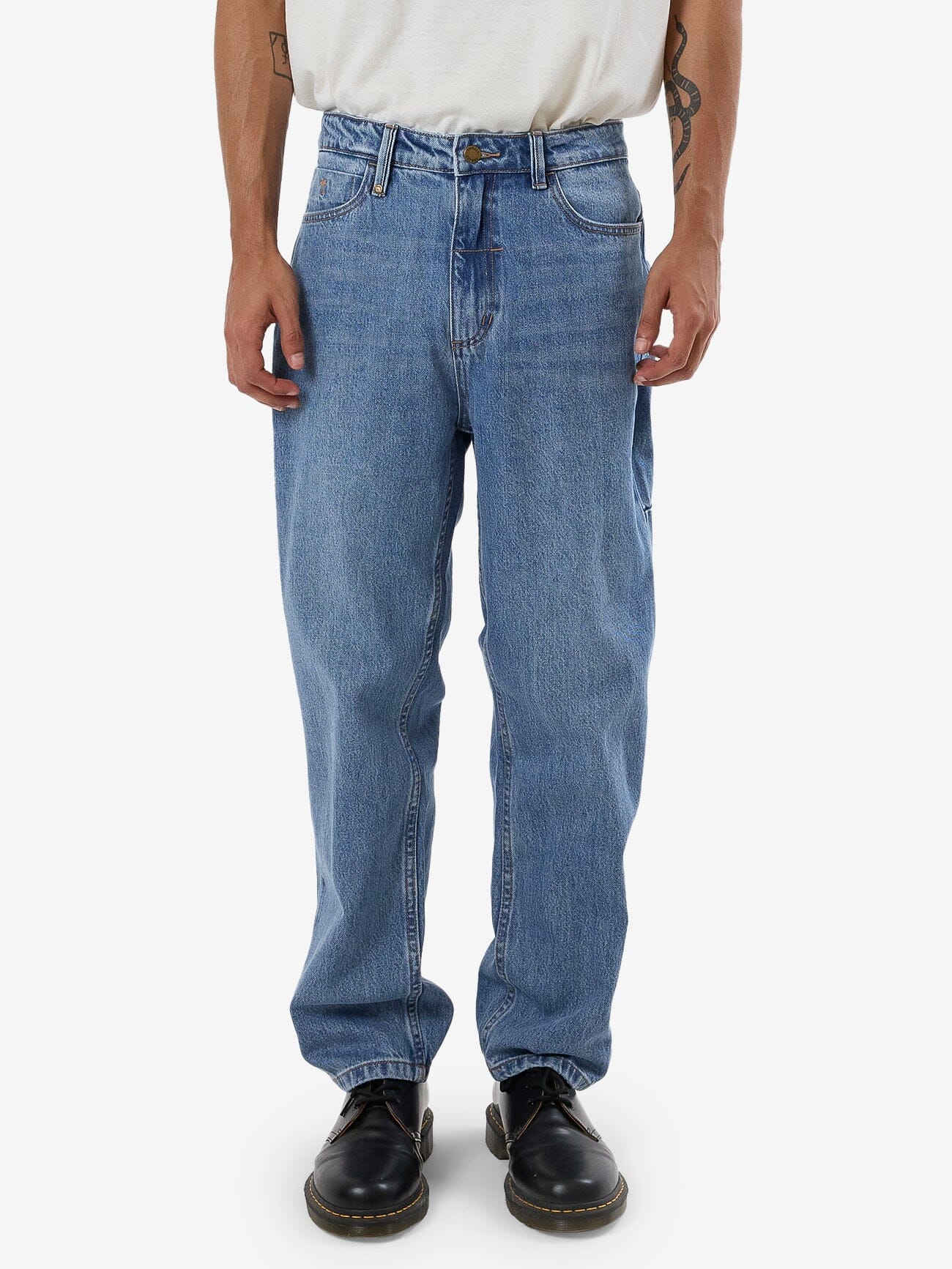 Slacker Denim Jean in Blue | | Thrills Co.