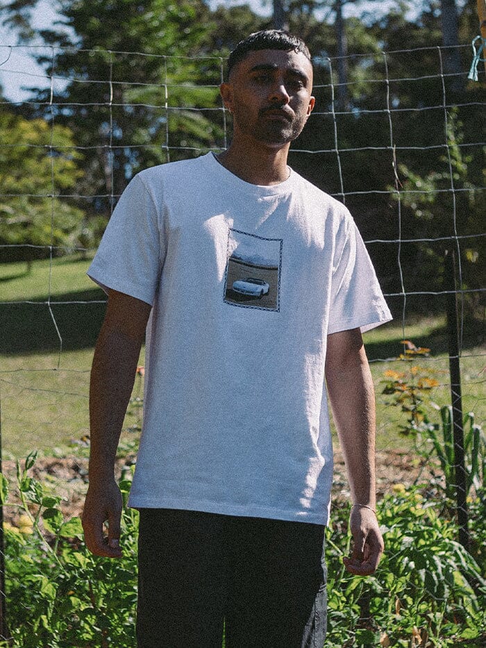 Field Of Speed Merch Fit Tee - White | Thrills Co. | Thrills Co.