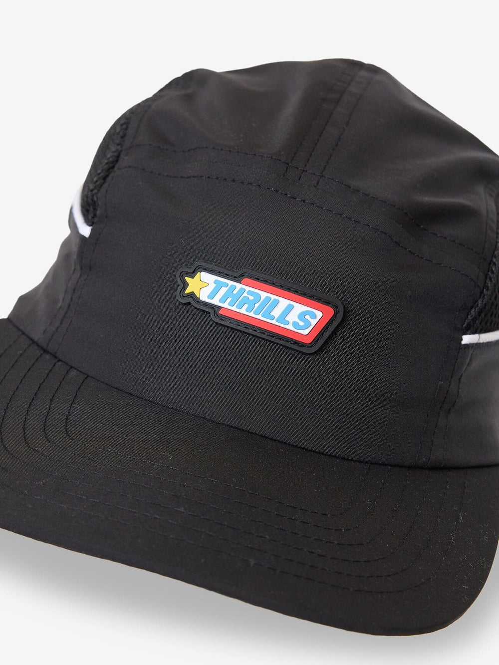 Lockstar 5 Panel Cap in Black | | Thrills Co.