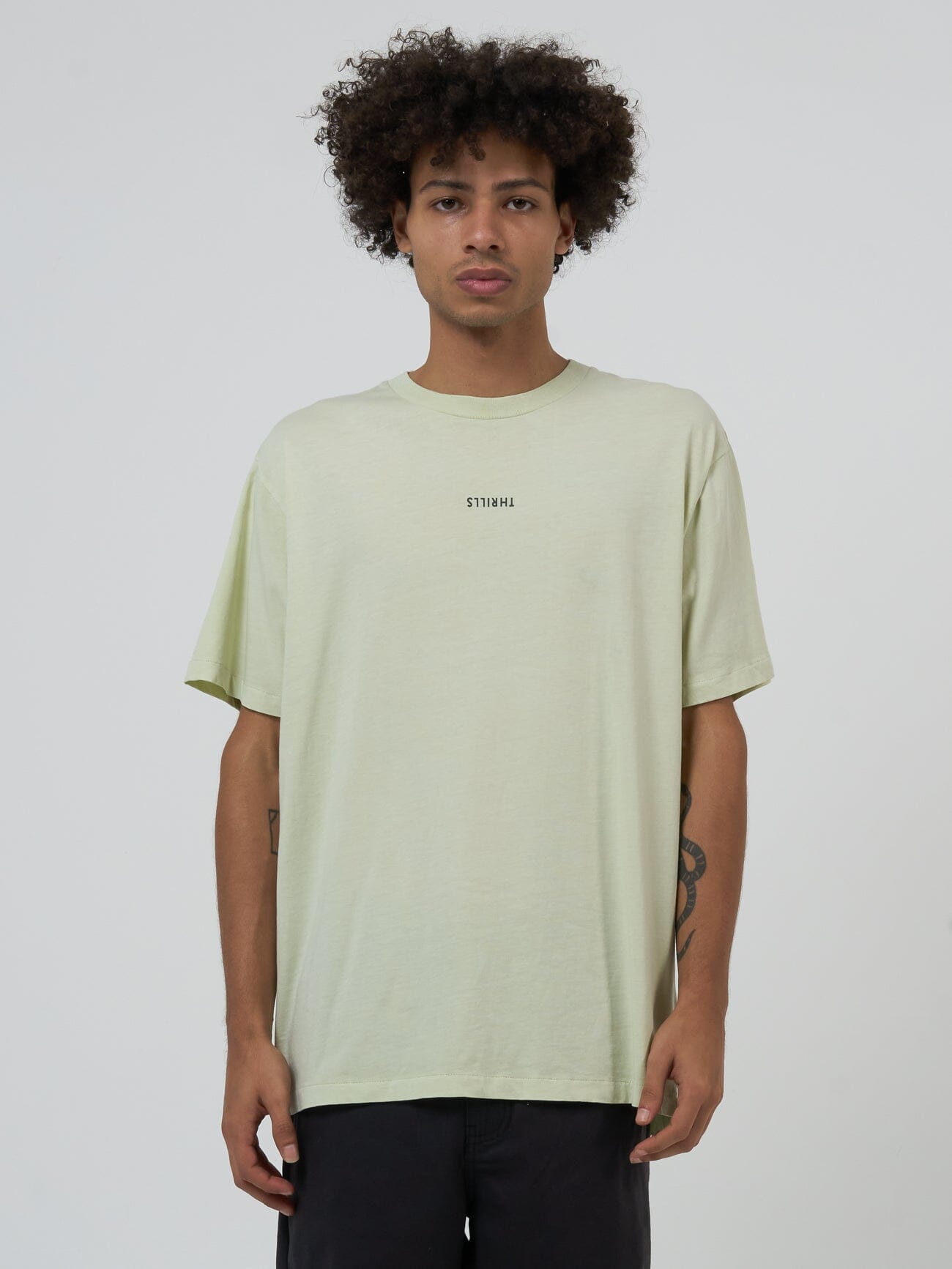Minimal Thrills Merch Fit Tee - Pistachio | Thrills Co. | Thrills Co.