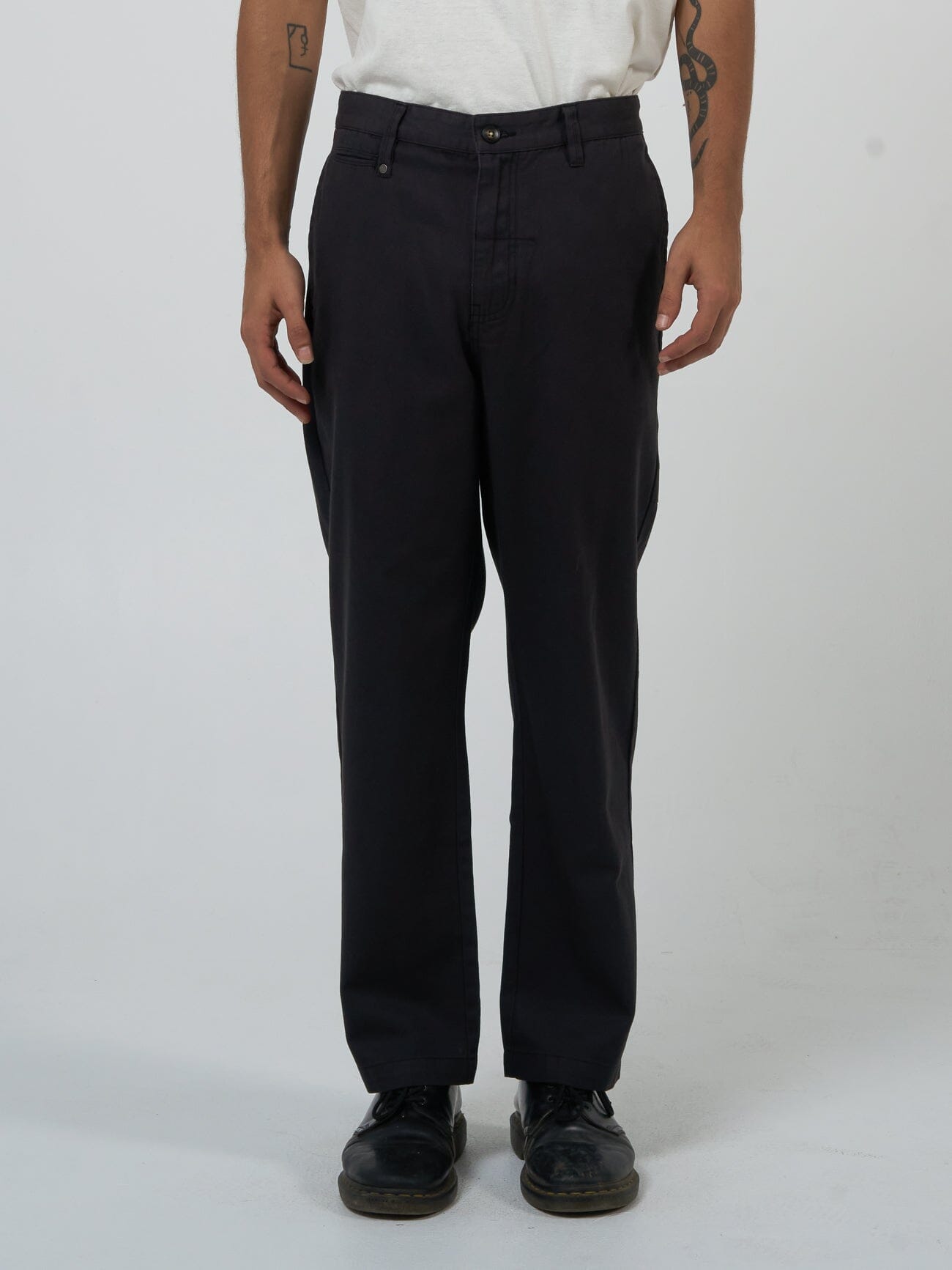 Minimal Thrills Work Chino - Merch Black | Thrills Co. | Thrills Co.