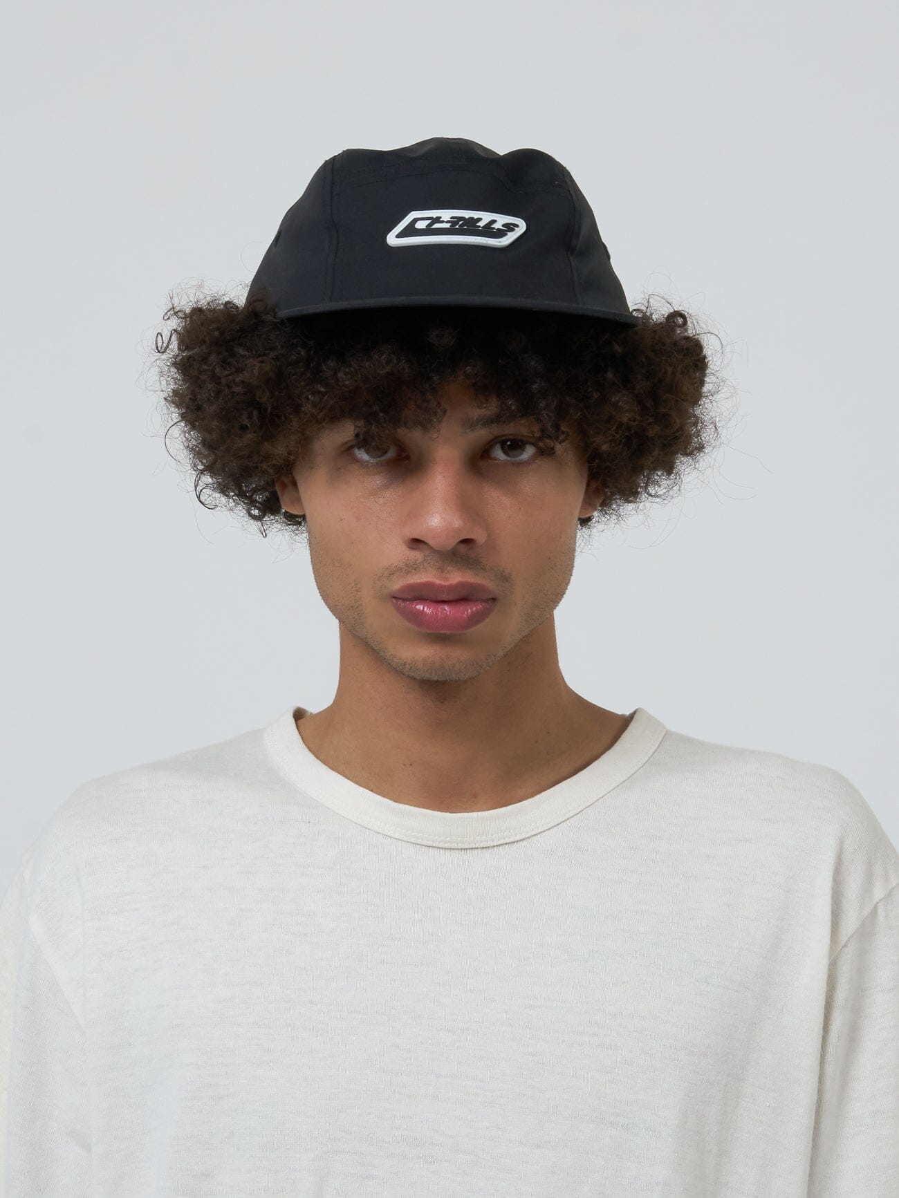 Midnight Runner Curved 5 Panel Cap - Black | Thrills Co. | Thrills Co.