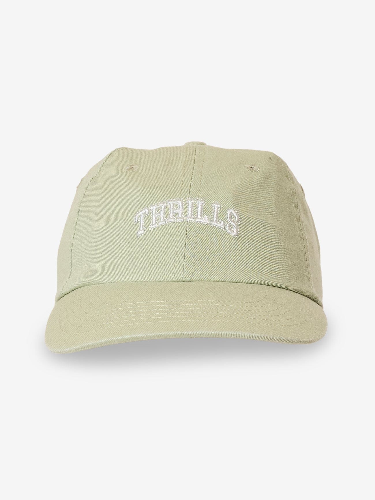 Line Up 6 Panel Cap in Green | | Thrills Co.