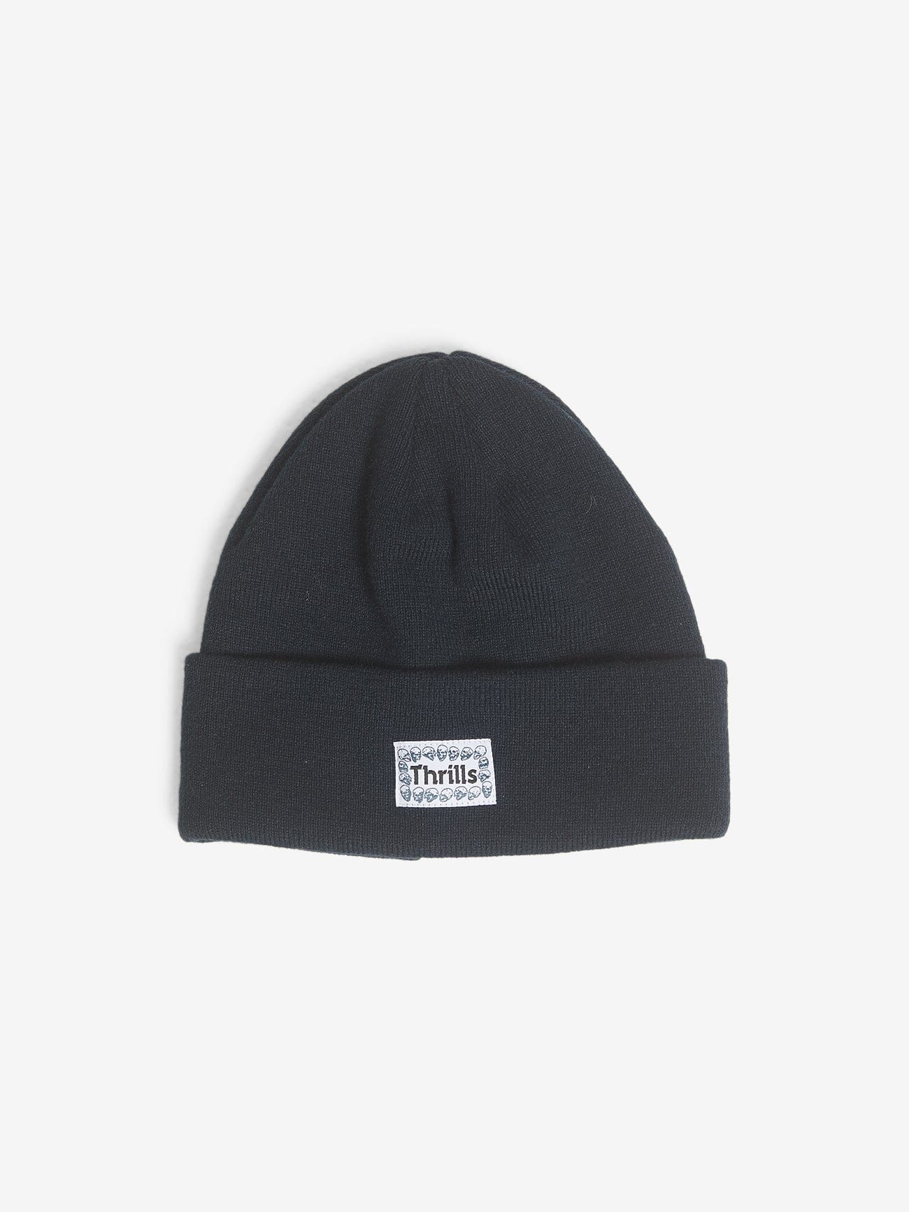 Controlled Damage Knit Beanie - Black | Thrills Co. | Thrills Co.