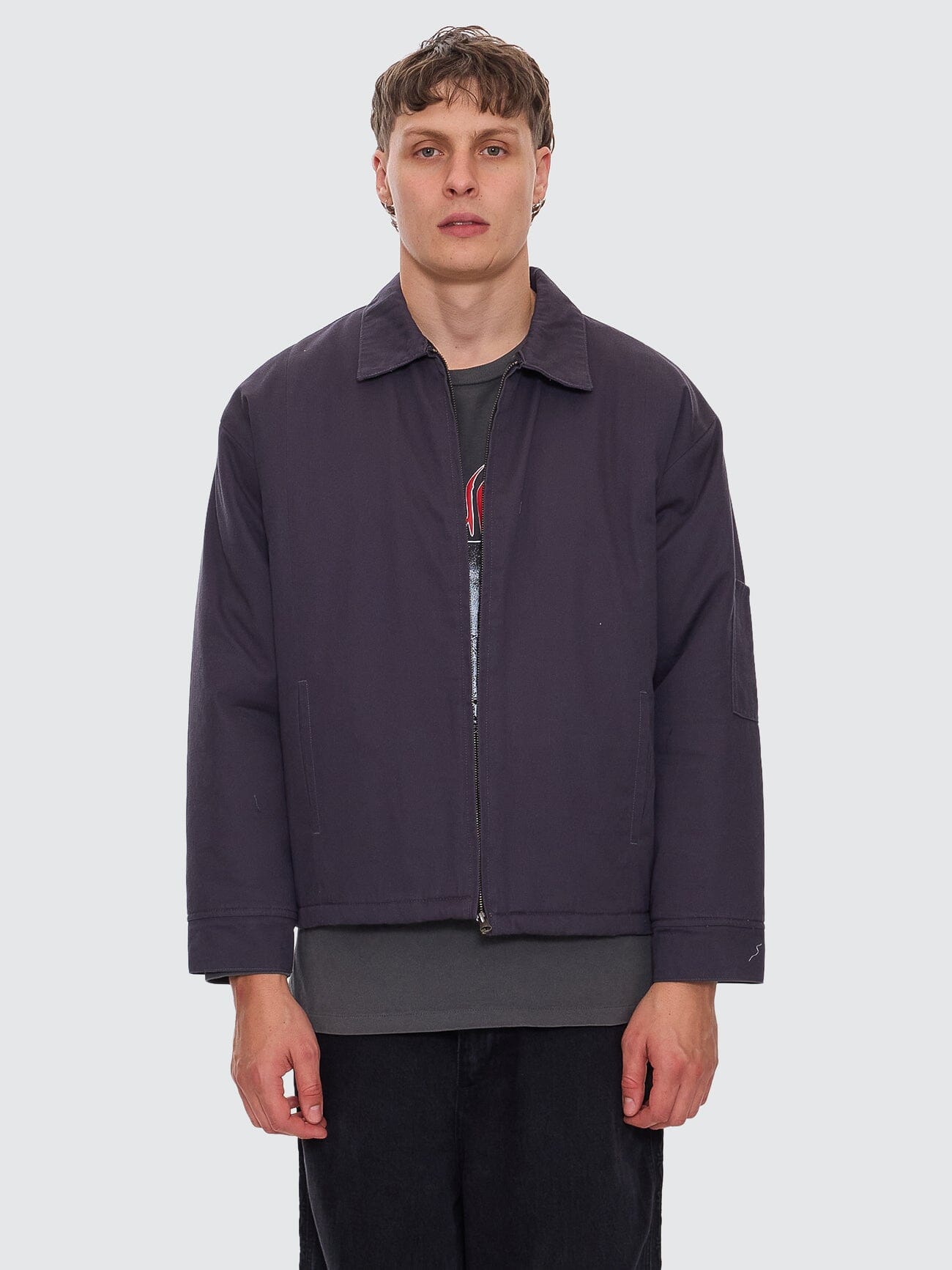 Barrio Work Jacket in Grey | Thrills Co.
