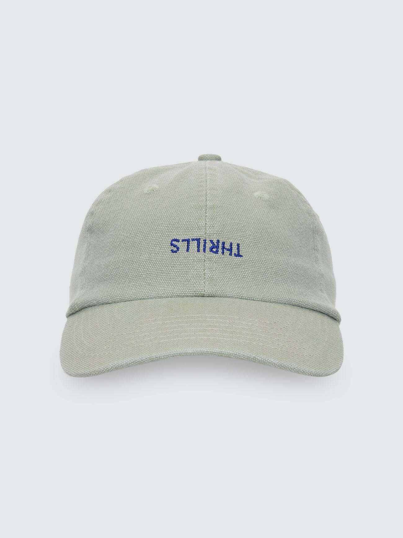 Minimal Thrills 6 Panel Cap in White | Thrills Co.