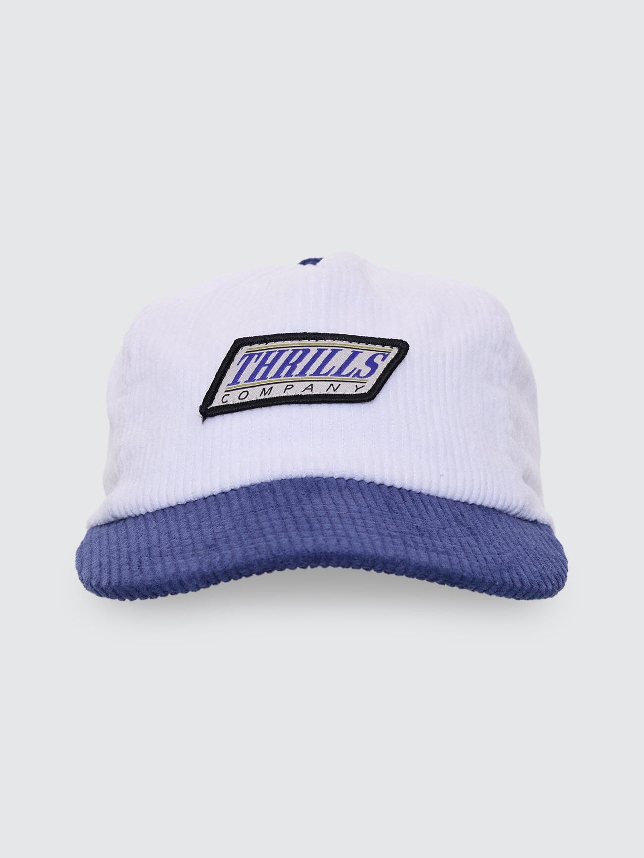 When It Hits Your Lips 5 Panel Cap in White | Thrills Co.