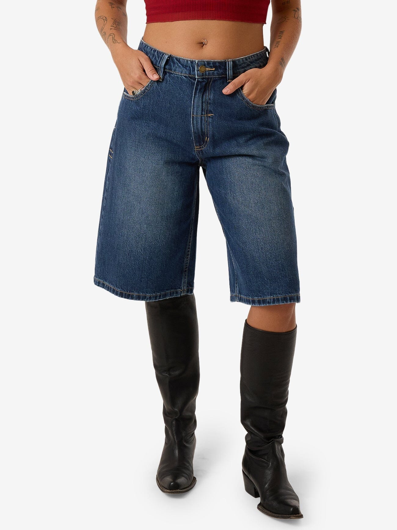 Darcy Short in Blue | | Thrills Co.