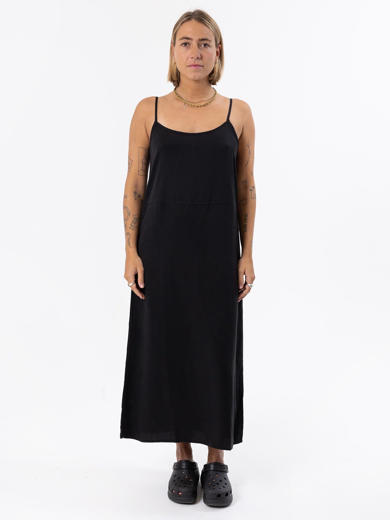 Breezy Slip Dress in Black | Thrills Co. | Thrills Co.