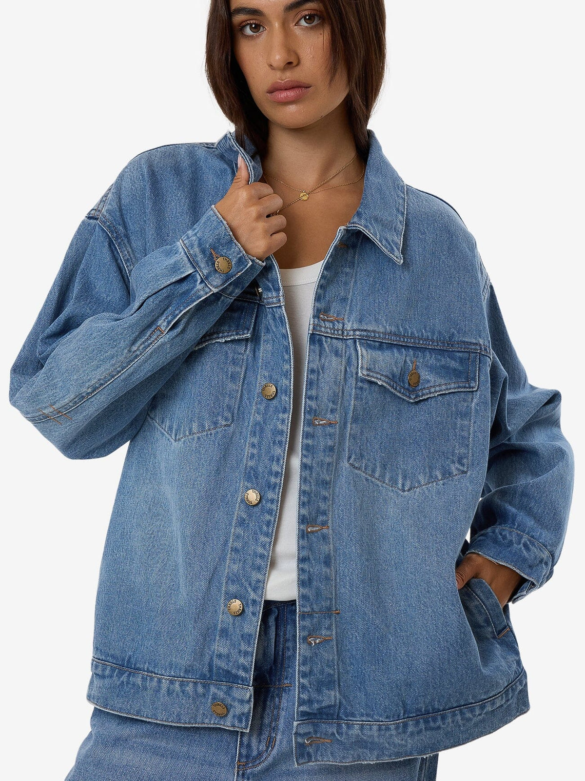 Morgan Jacket in Blue | | Thrills Co.