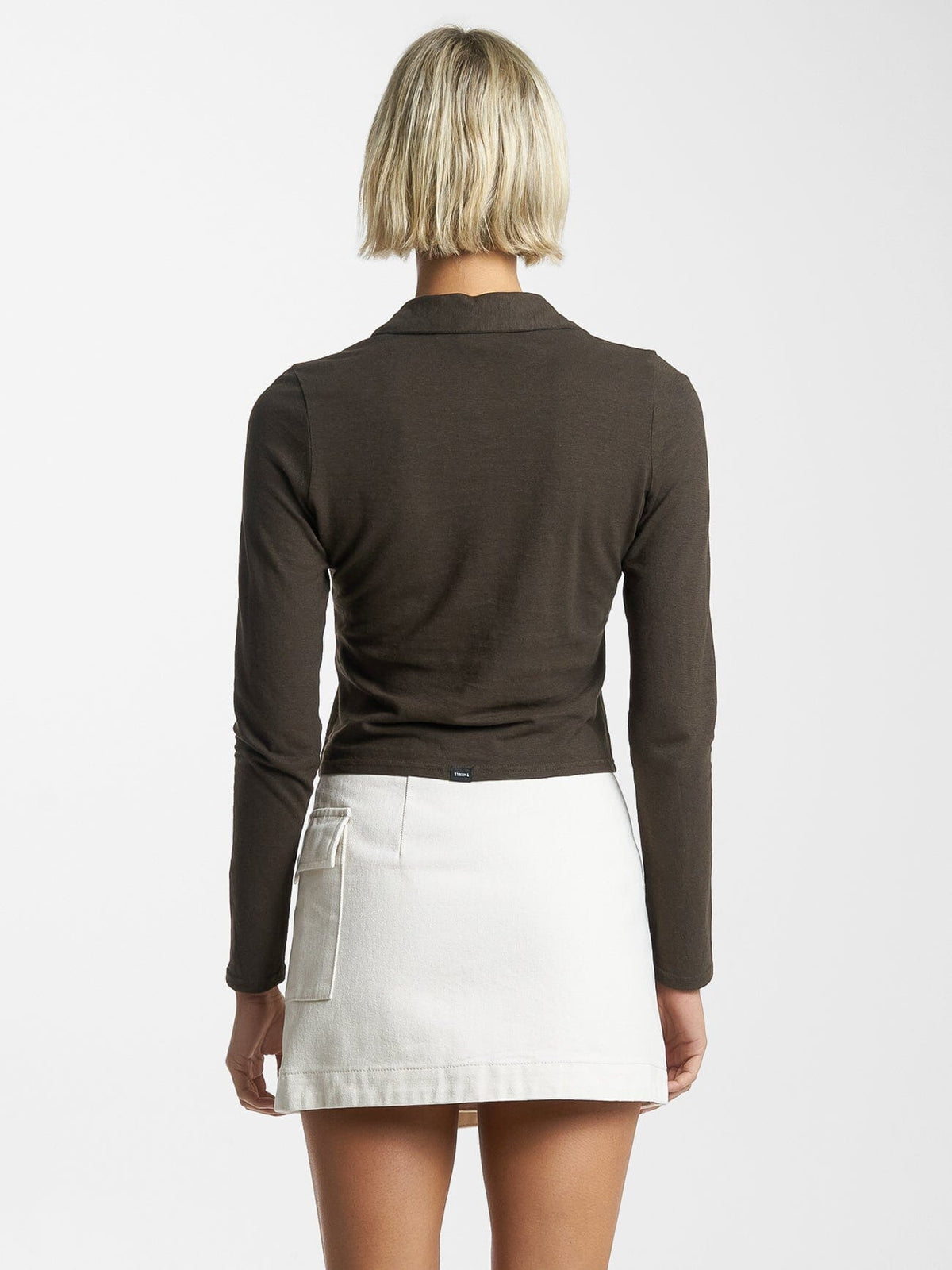 Peyton Wrap Cargo Skirt - Heritage White | Thrills Co. | Thrills Co.