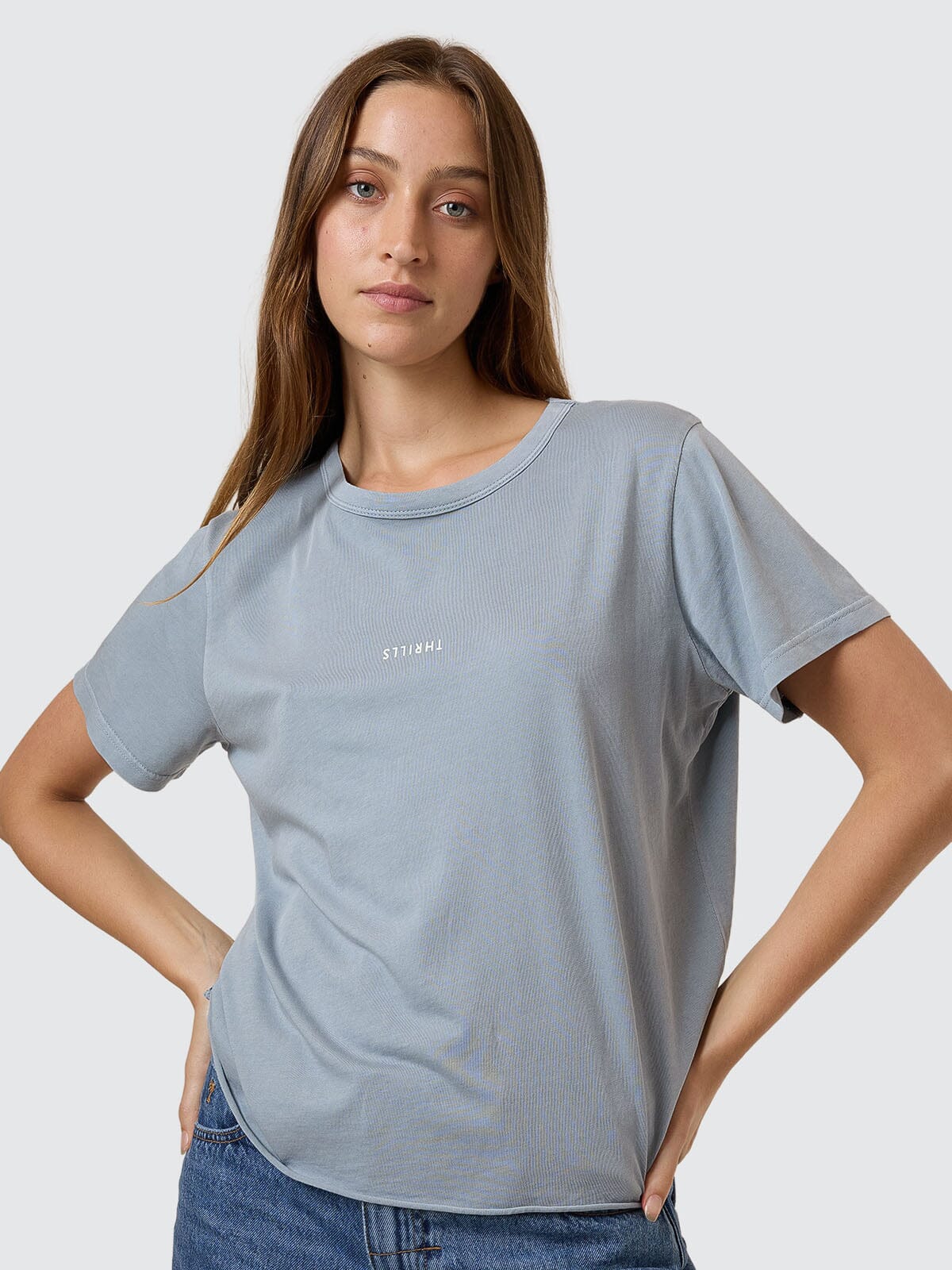 Minimal Thrills Relaxed Tee - Smog | Thrills Co.