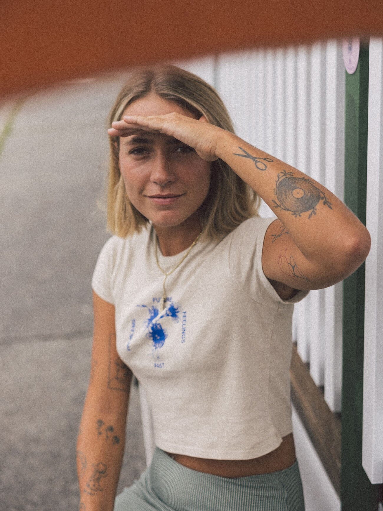 Future Problems Hemp Mini Tee - Smokey Taupe | Thrills Co. | Thrills Co.