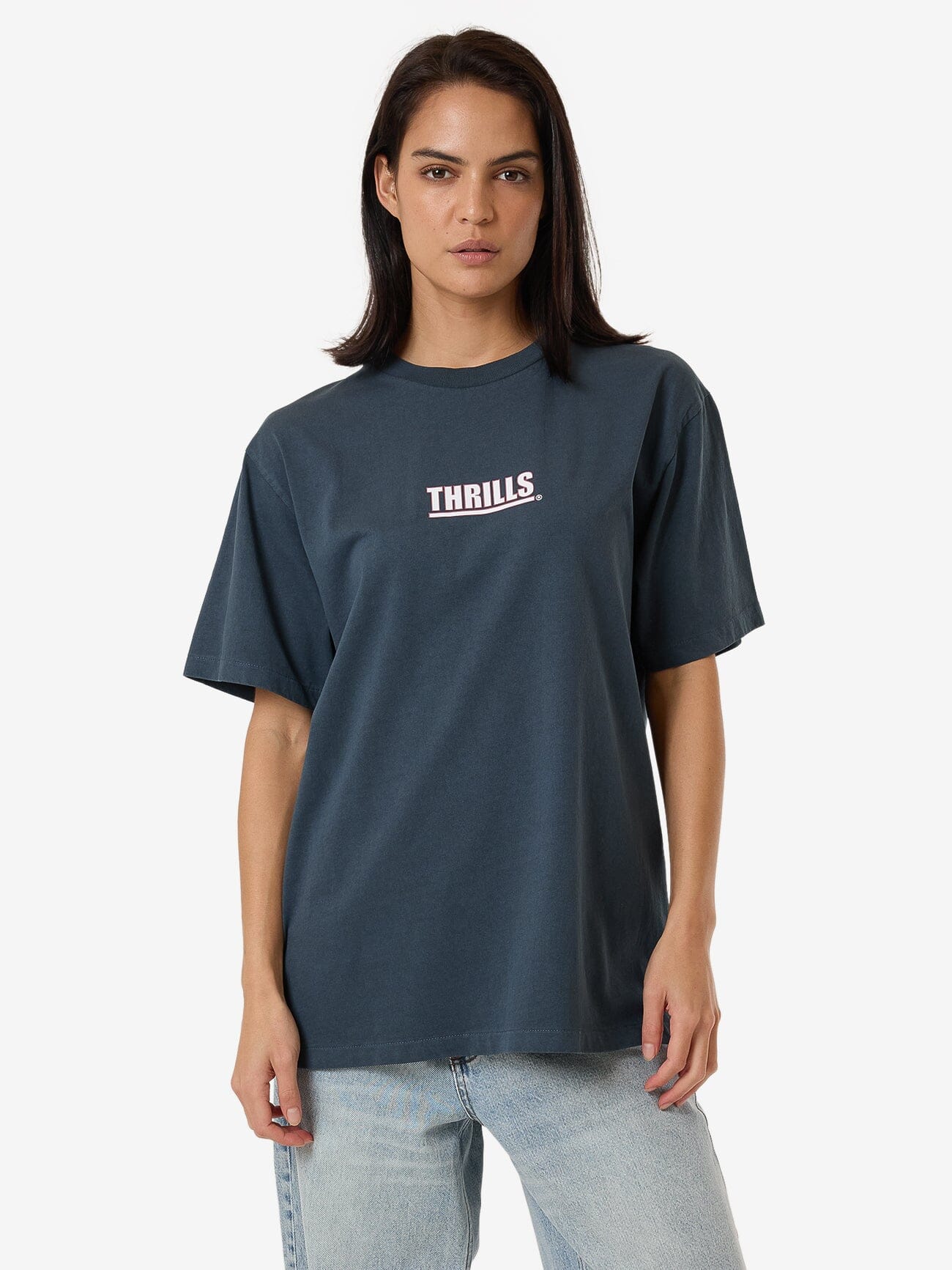 Logic Merch Tee in Grey | | Thrills Co.