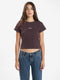 Minimal Thrills Mini Tee - Deep Plum | Thrills Co. | Thrills Co.