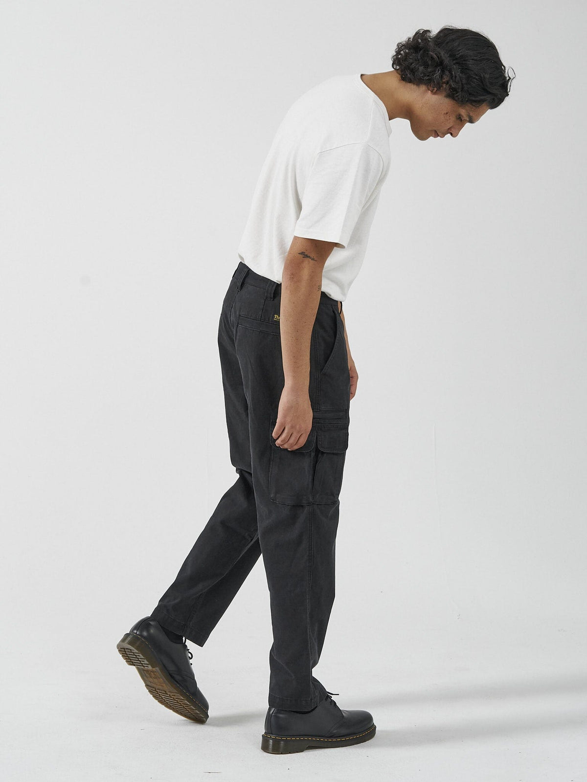 Slacker Union Cargo Pant - Black | Thrills Co.