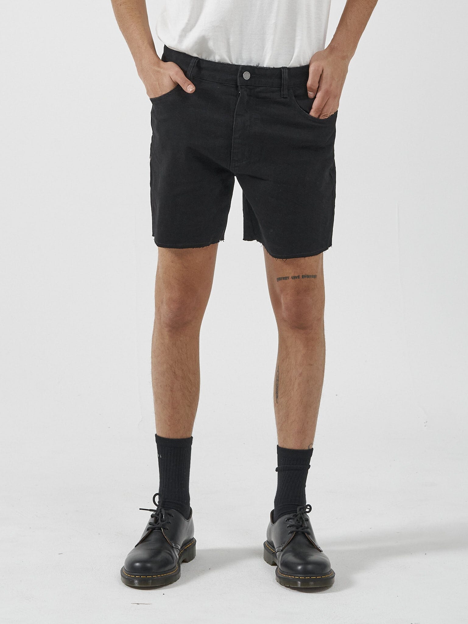 Mandude Denim Short - Black Rinse | Thrills Co. | Thrills Co.