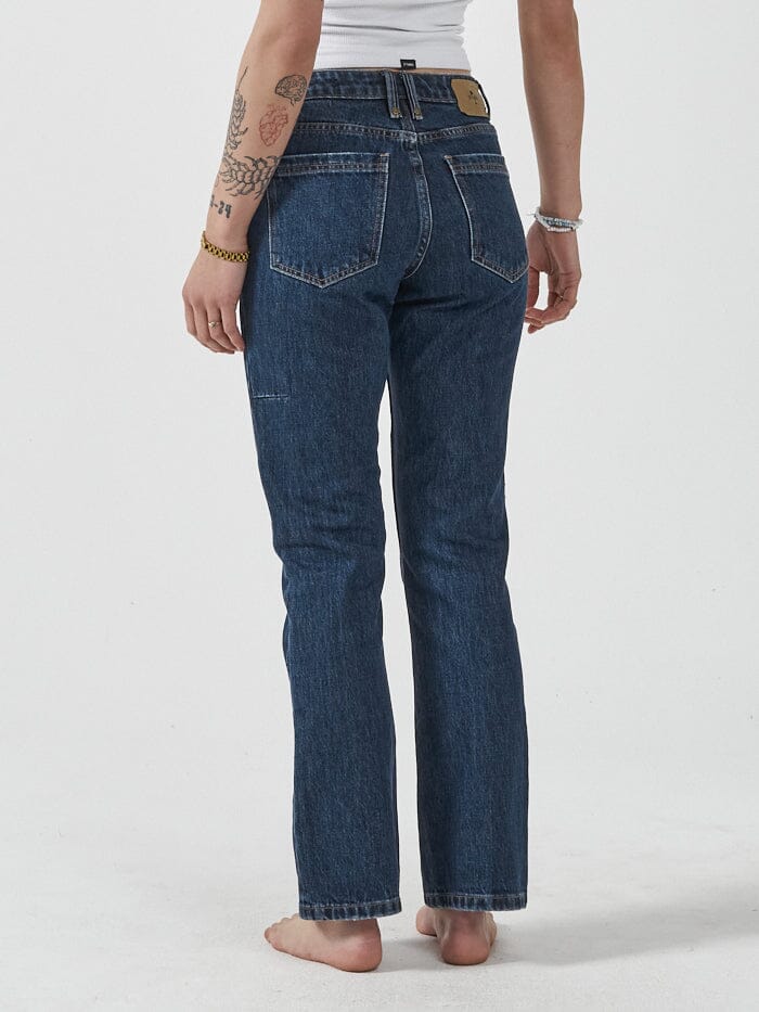 Chelsea Jean - Dark Rinse Blue – THRILLS CO