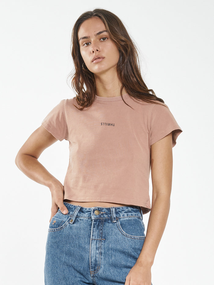 Minimal Thrills Mini Tee - Cork | Thrills Co.